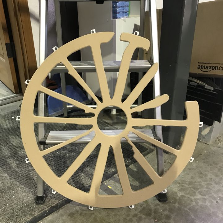 St. Catherine of Alexandria Breaking Wheel - MakerCave