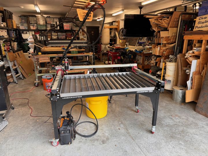 New Addition: CrossFire Pro CNC Plasma Cutter - MakerCave